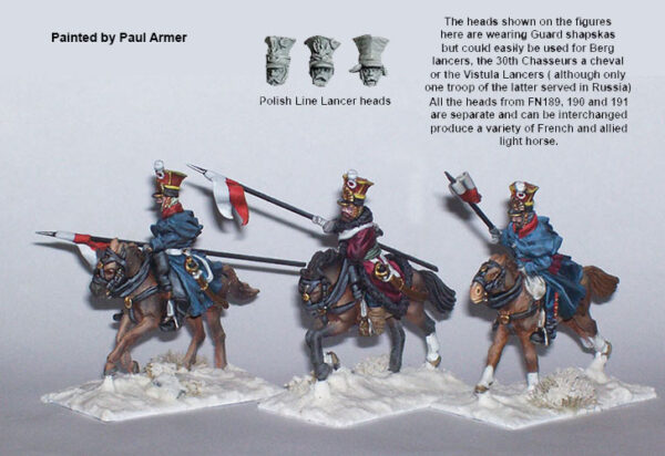 FN 191 Guard and Polish Lancers (Retreat from Moscow) (these have 6 ...